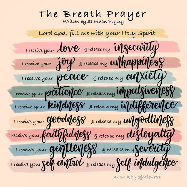 The Breath Prayer | Sheridan Voysey